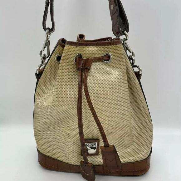Dooney & Bourke | Bags | Rare Vintage Dooney Bourke Drawstring Bucket ...